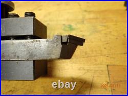 Metal Lathe Quick Change Tool Post With 7 Holders For Knurler Cutoff ...